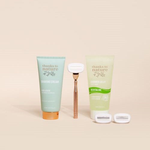 'Care & Convenience Shaving' Bundle | Thanks To Nature